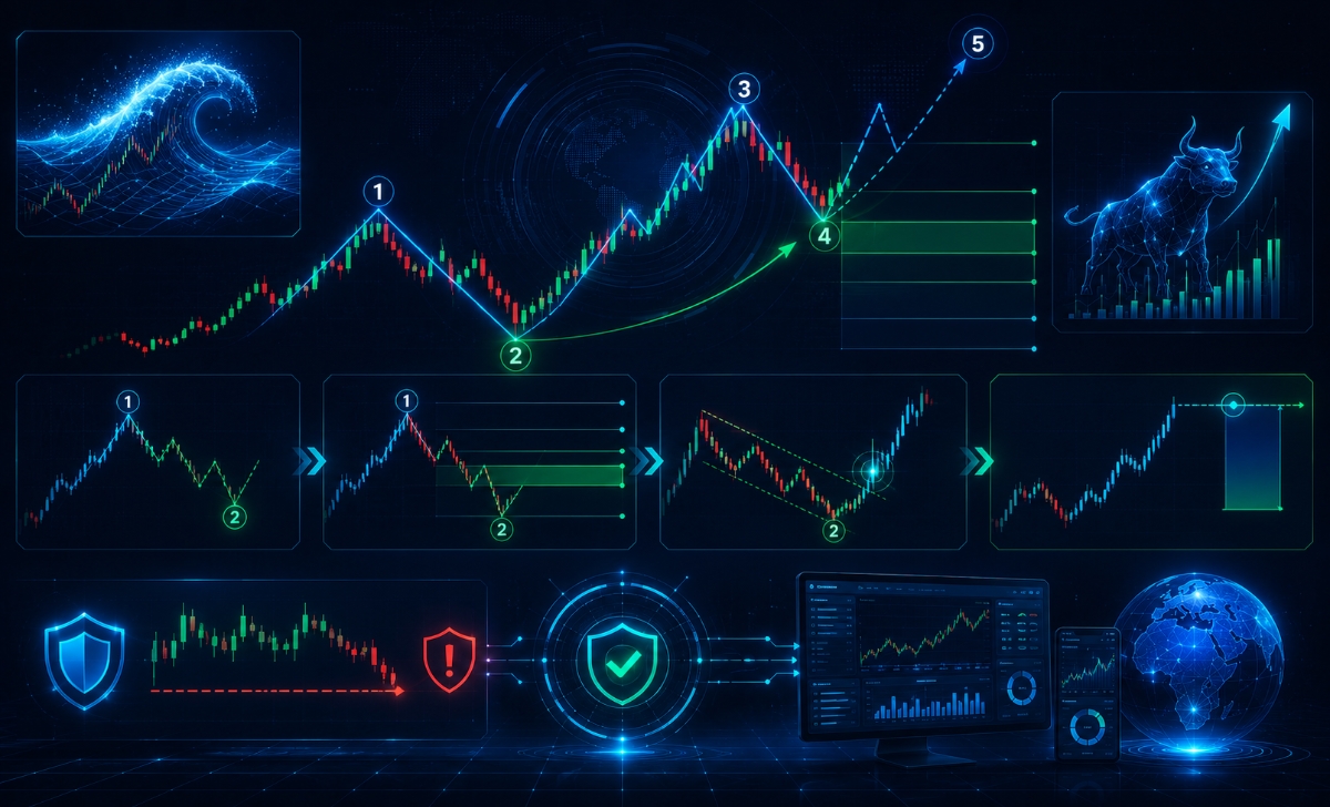 Elliott Wave: Market Structure, Analysis and Trading Strategy